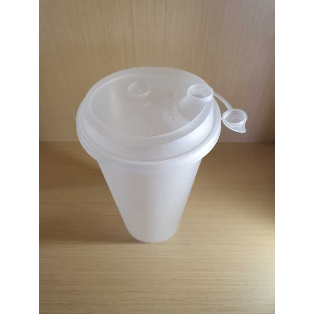 Jual CUP PPI 16 OZ FROST 500ML + TUTUP INJECTION FROST DIJUAL PER PACK ...