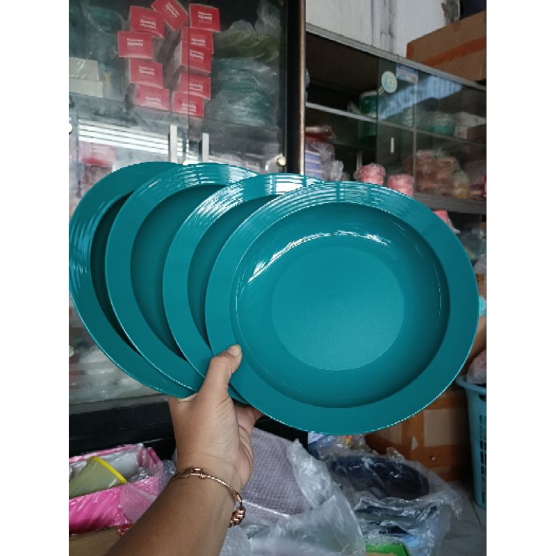 Jual large deep plate malay tupperware | Shopee Indonesia
