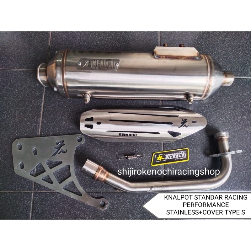 Jual Knalpot Std Racing KENOCHI Type Performance Stainless Mio Beat ...