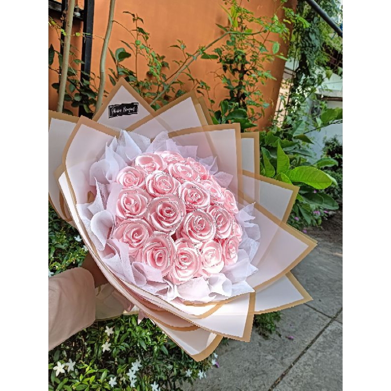 Jual Buket Bunga Pita Satin | Buket Bunga Pita Satin | Buket Bunga ...