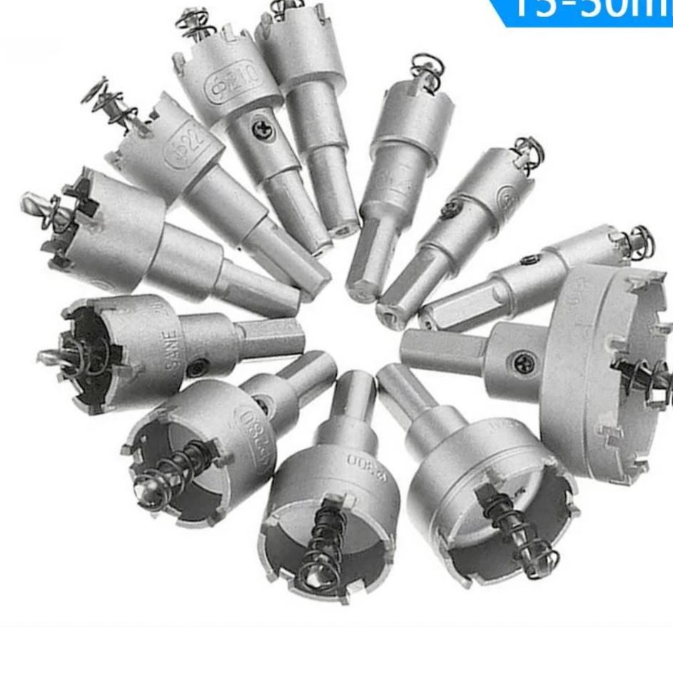 Jual Promo MATABOR HOLESAW MATA WIDIA BOR LUBANG PELUBANG BESI BAJA ...