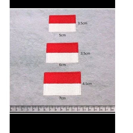 Jual emblem.bordir bendera.bordir nama | Shopee Indonesia