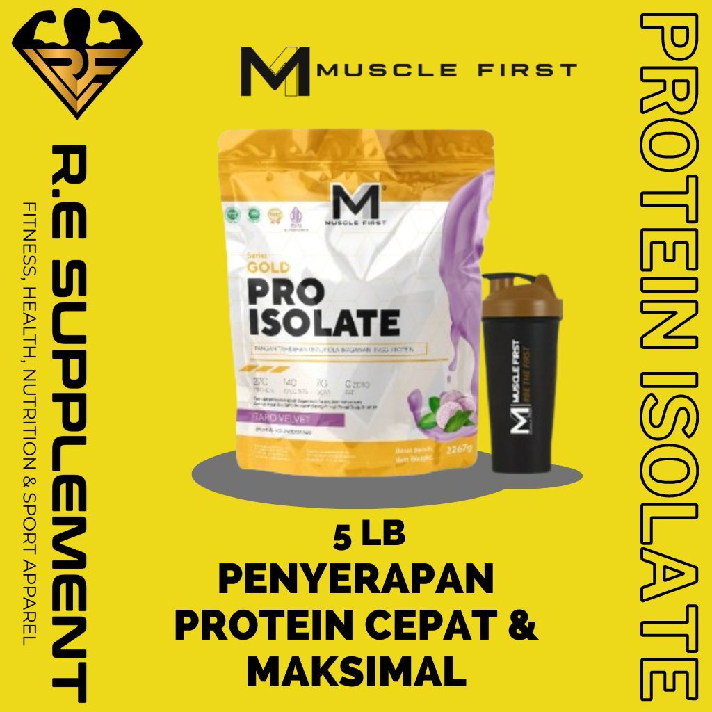 Jual Muscle First Pro Isolate 5LB – Whey Protein Isolat Tinggi Protein ...