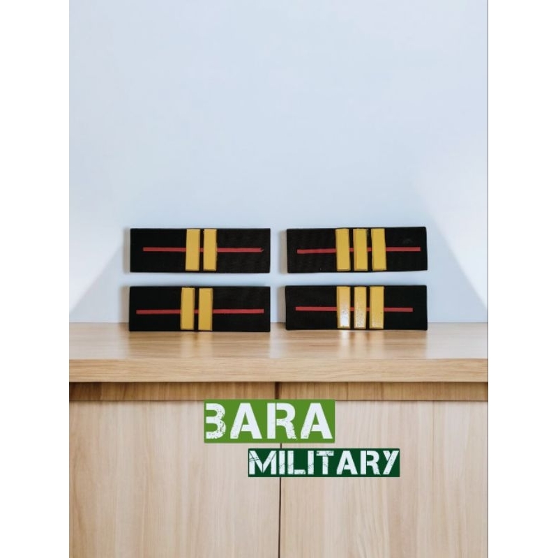 Jual PANGKAT TOPI PDL PDH LOGAM LETDA , LETTU , KAPTEN STAFF KOMANDO ...