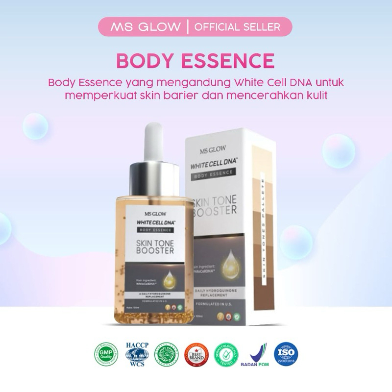 Jual MS GLOW - BODY ESSENCE MS GLOW| PENCERAH BADAN EXP 10/24 | Shopee ...