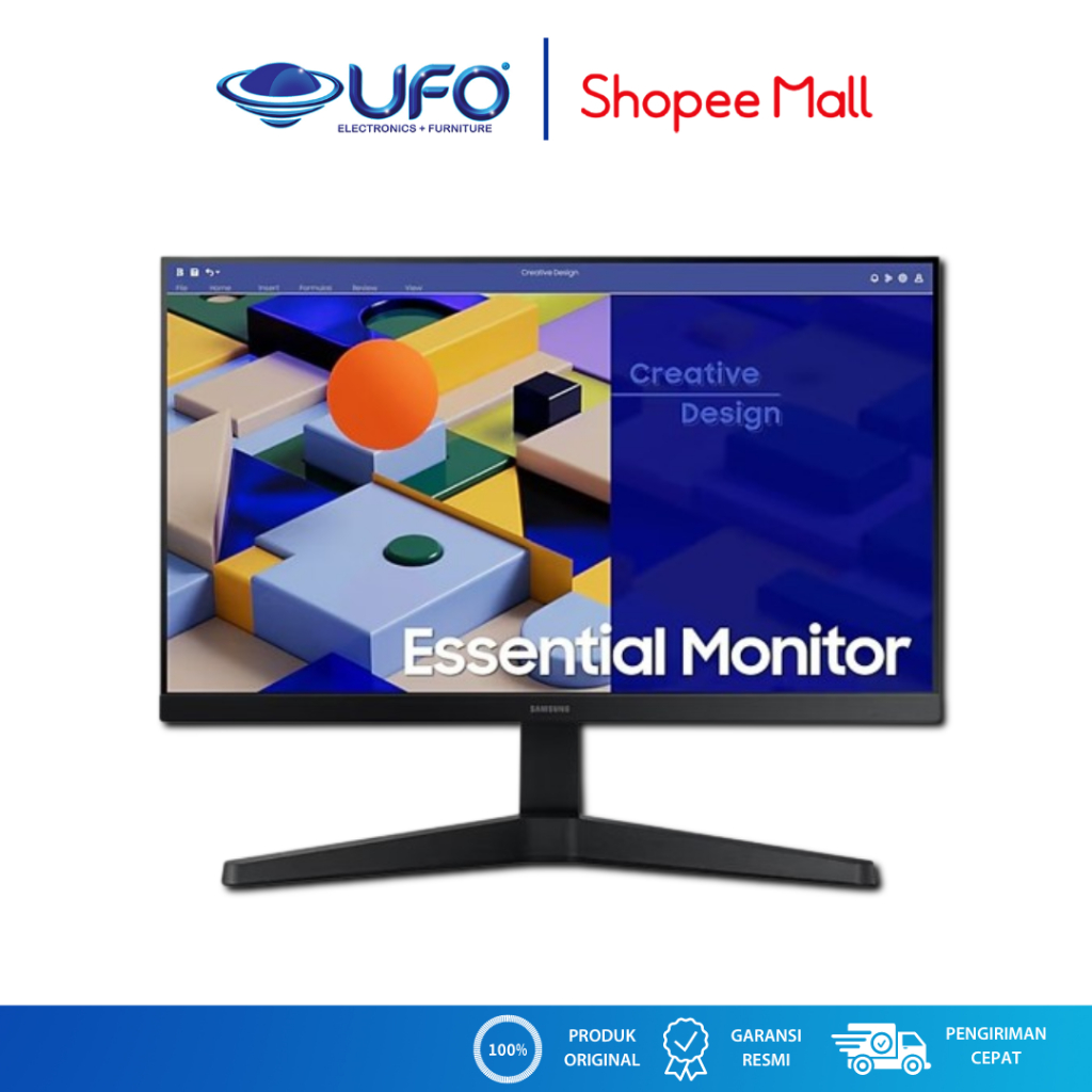 Jual Monitor Samsung 22 Inch S22C310 Borderless IPS Panel Monitor FHD ...