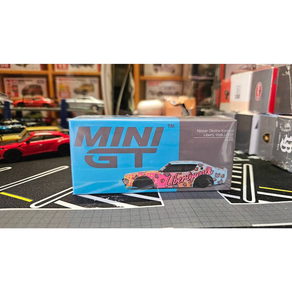 Jual Mini GT 698 Nissan Skyline Kemeri Liberty Walk LBWK KUMA | Shopee ...