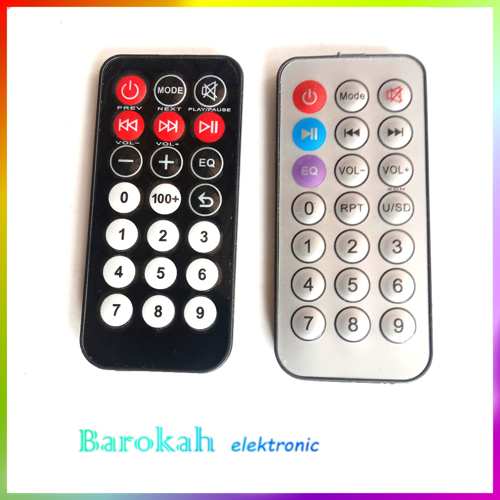 Jual Remote MP3 Player Bluetooth Radio + Baterai Panasonic | Shopee ...