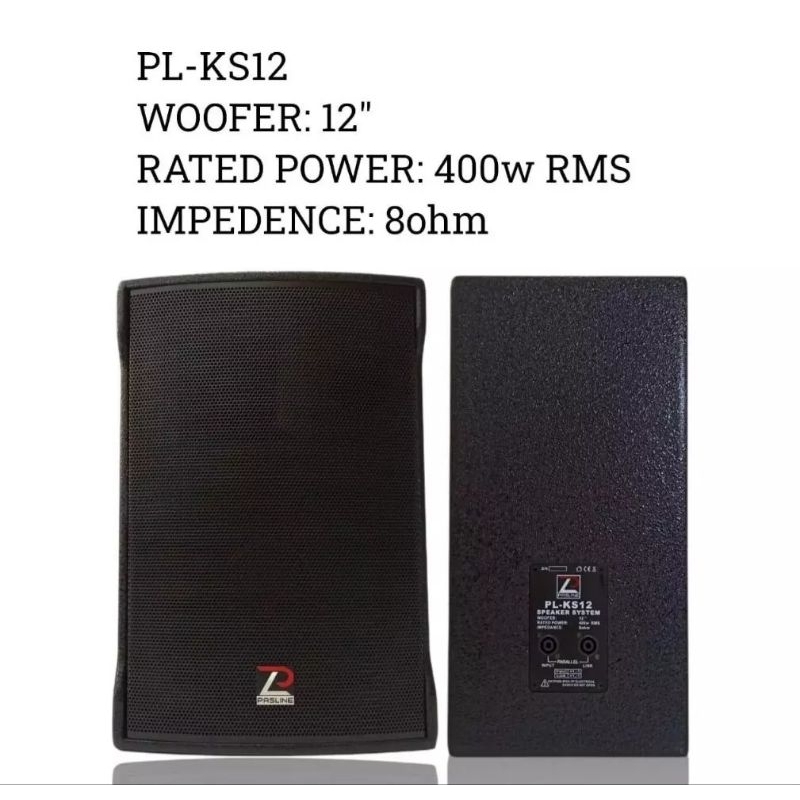 Jual Speaker pasif12inch Pasline ks12 KS12 original | Shopee Indonesia
