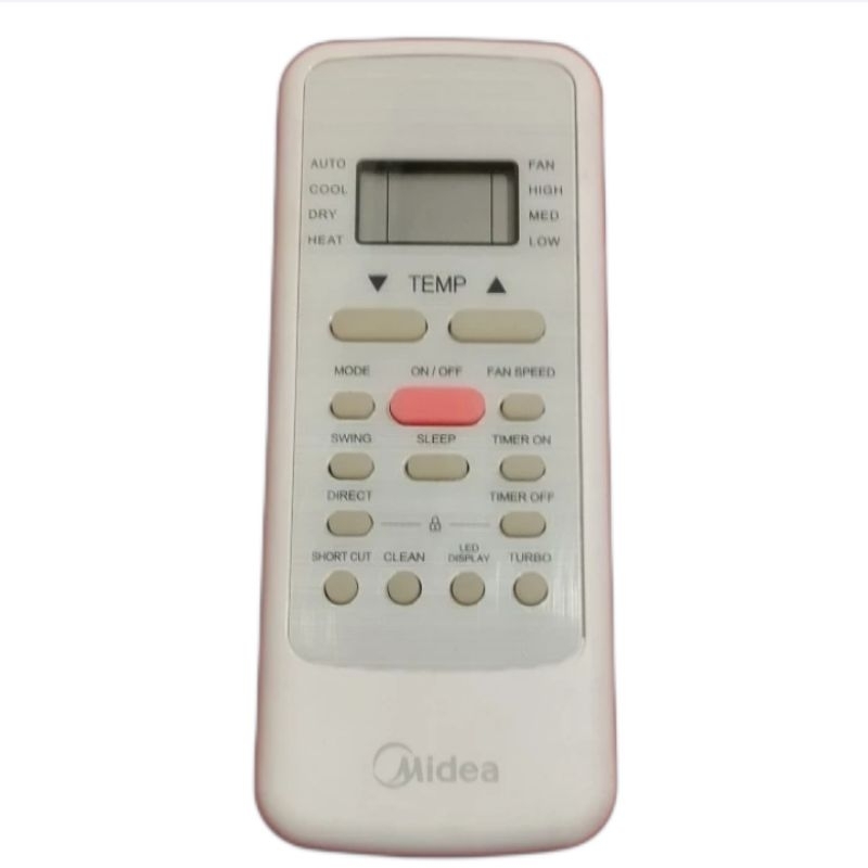 Jual REMOT AC MIDEA Type RG51B/E Remote Control AC Midea RG51B/E ...