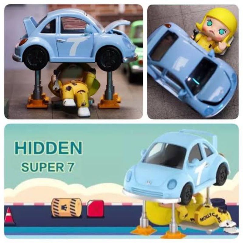 Jual Molly Car Car [SECRET] Super 7 Pop Mart POPMART | Shopee Indonesia