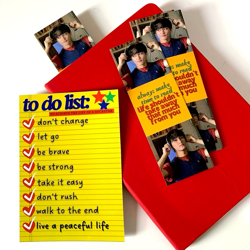 Jual MATCHYOURJOURNAL Bookmark book(MARK) - Pembatas Buku Mark Lee and ...