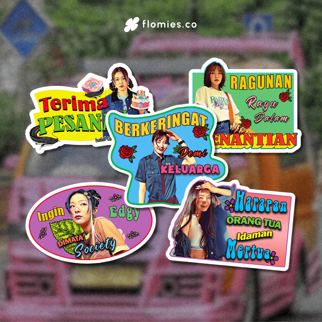 Jual RED VELVET STICKER ANGKOTZ PACK JADUL '90-AN | Shopee Indonesia