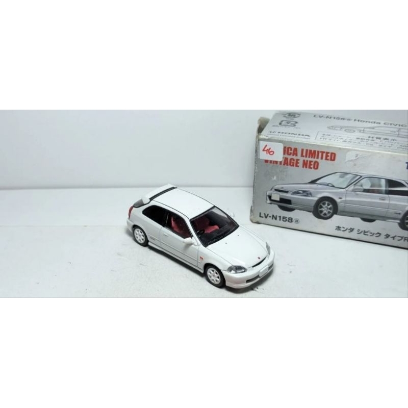 Jual Tomica Limited Vintage NEO Honda Civic Type R ek9 (LV-N158) White | Shopee Indonesia