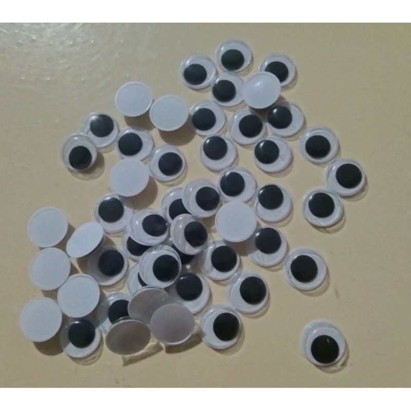 Jual Mata Boneka Goyang / Mata Kocak Ukuran 12mm Jual Per Pasang (2 Pcs ...