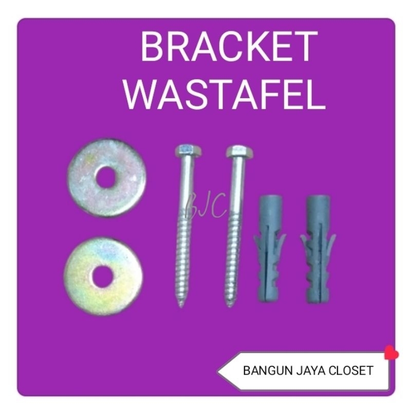 Jual Bracket wastafel/ dinabolt wastafel/Baut penyangga cuci cucian ...