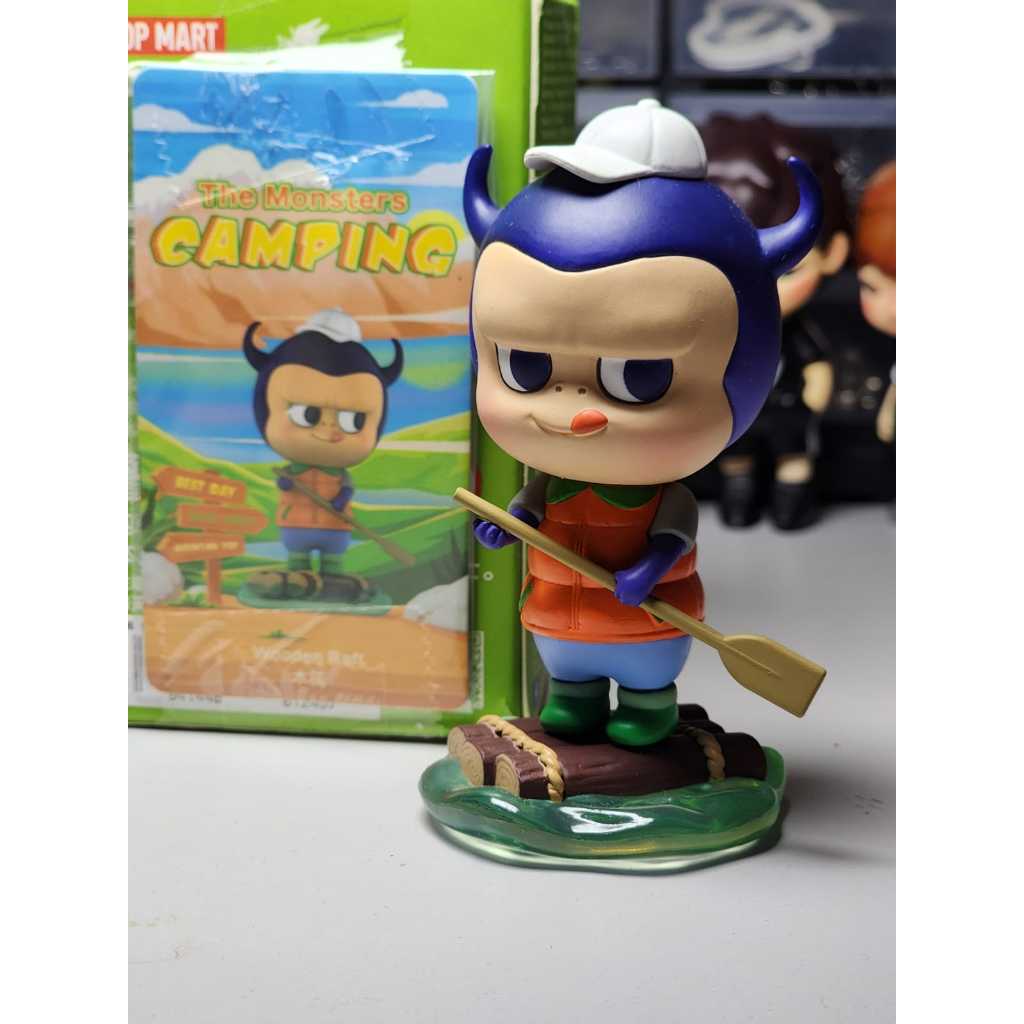 Jual POP MART The Monsters LABUBU Camping Series Blind Box - Wooden Raft | Shopee Indonesia