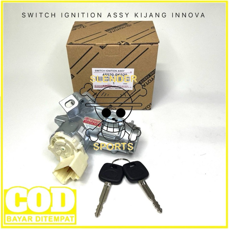 Jual KUNCI KONTAK INNOVA - SWITCH IGNITION ASSY TOYOTA INNOVA - KUNCI ...