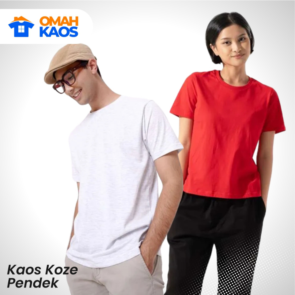 Jual Kaos Polos Premium Koze | Shopee Indonesia