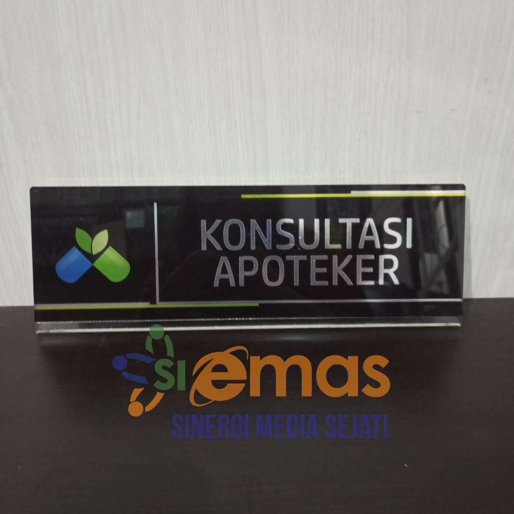 Jual Akrilik Lipat Konsultasi Apoteker | Akrilik Meja Konsultasi ...