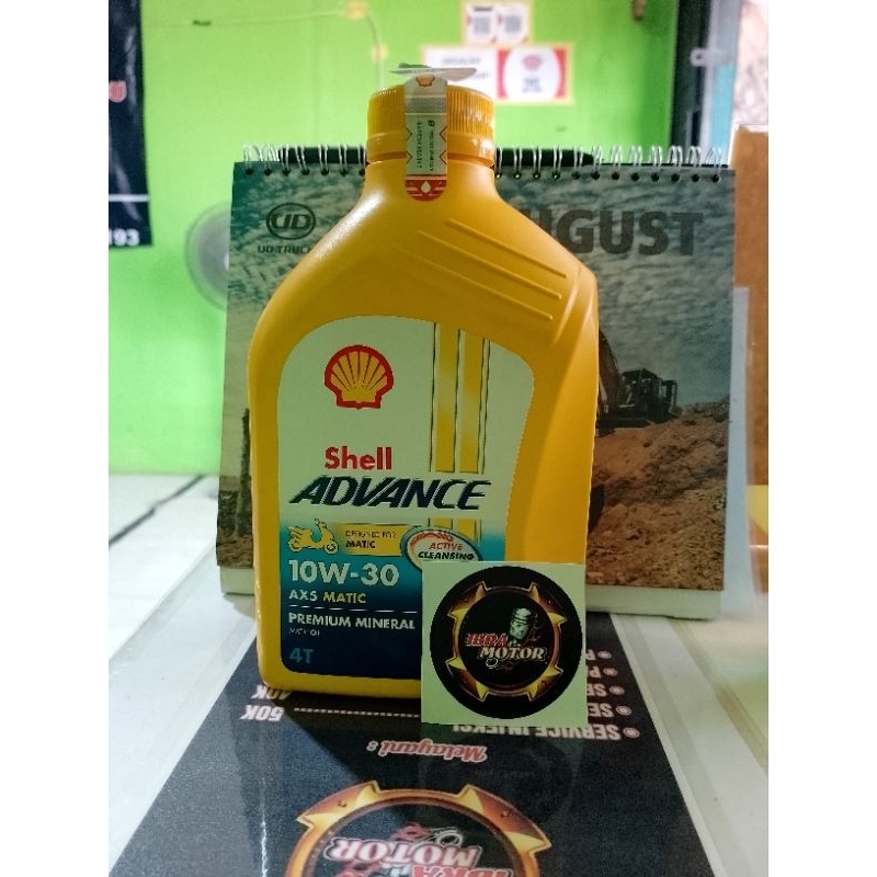 Jual Shell ADVANCE AX5 MATIC 10W-30 | Shopee Indonesia