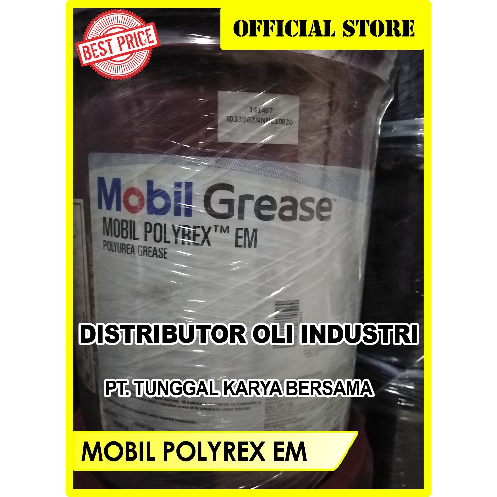 Jual MOBIL POLYREX EM - ( Electric-Motor Bearing Grease ) | Shopee Indonesia