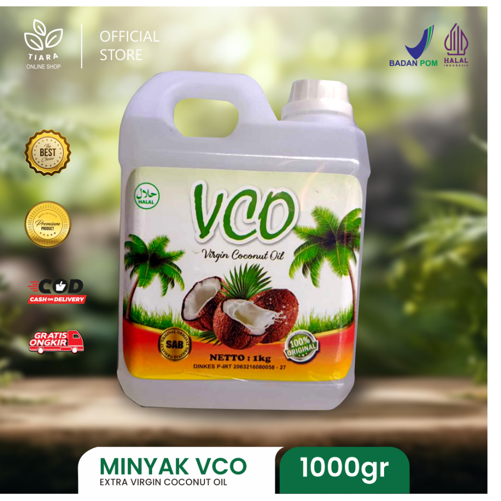 Jual Minyak vco extra virgin coconut oil 500 & 1000 gram | Shopee Indonesia