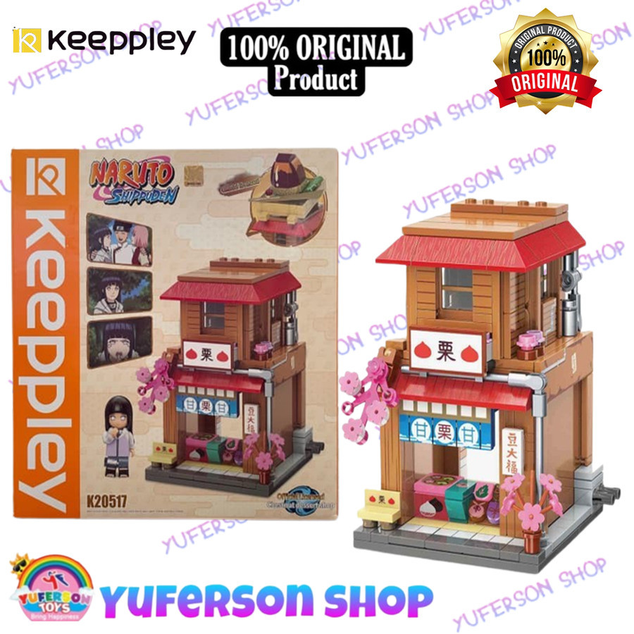 Jual QMAN Keeppley-Naruto Shippuden Chestnut Dessert Shop K20517 | Shopee Indonesia