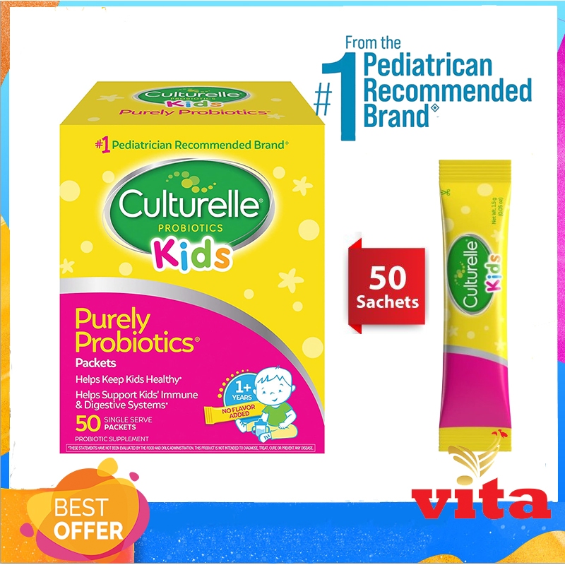 Jual Culturelle Kids Probiotik Anak Sistem Pencernaan Imunitas Tubuh 50 ...