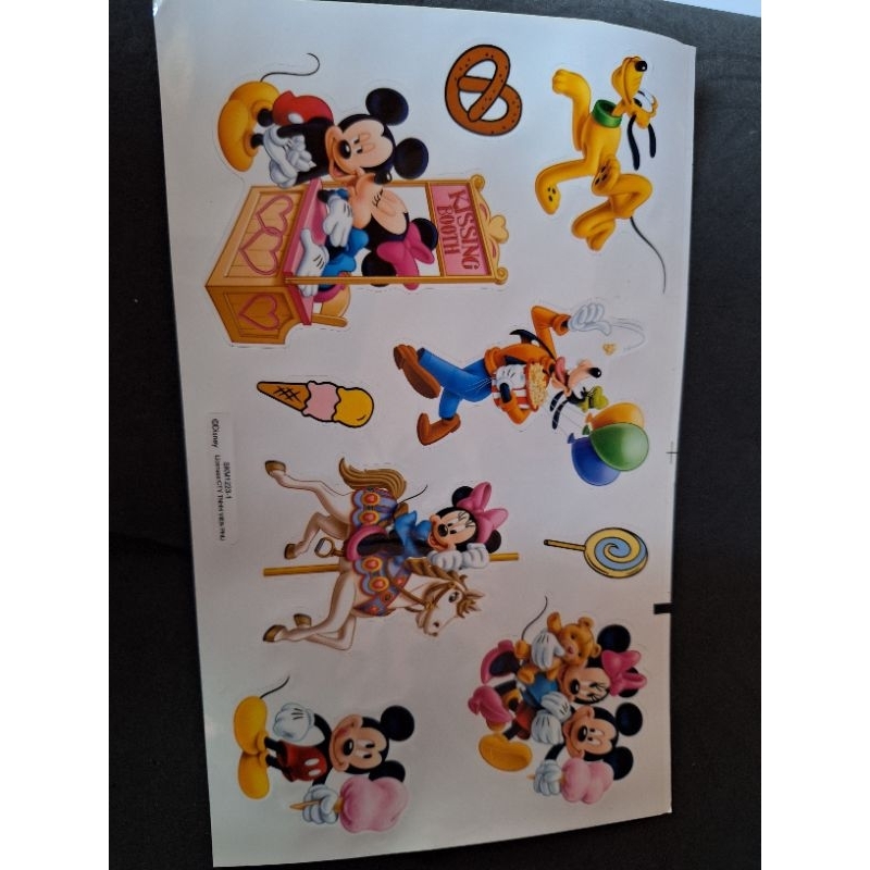 Jual 2 buah stiker mickey mouse/2 sheet mickey mouse sticker | Shopee ...