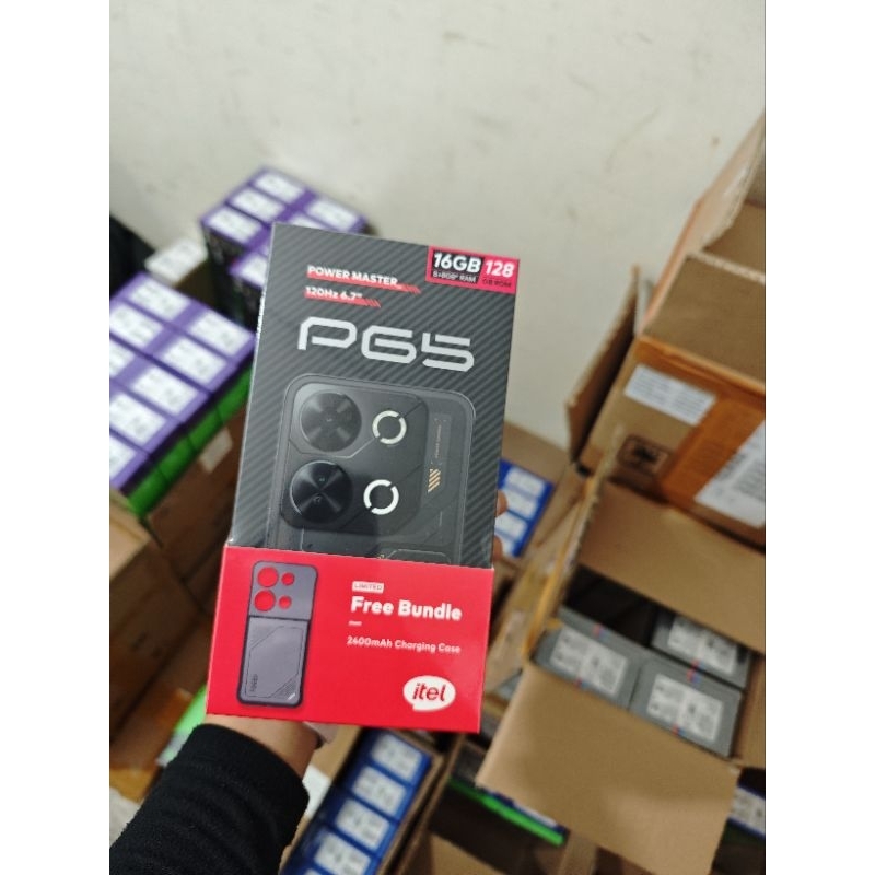 Jual Itel P65 || Power Master 120Hz 6.7" || Free Bundle 2400mAh ...