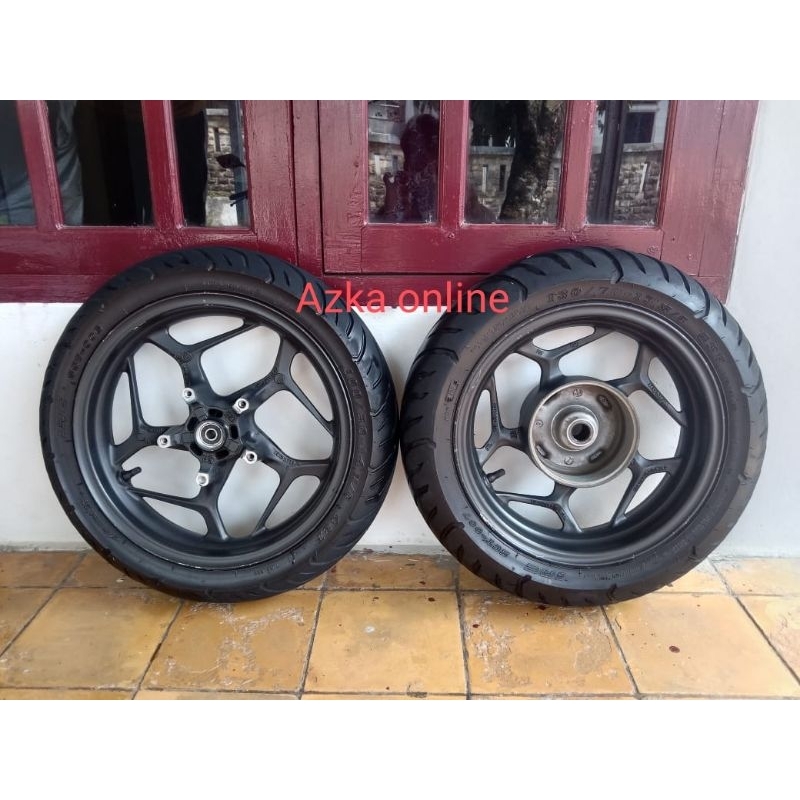 Jual VELG HONDA PCX 160 ORIGINAL SUDAH SET | Shopee Indonesia