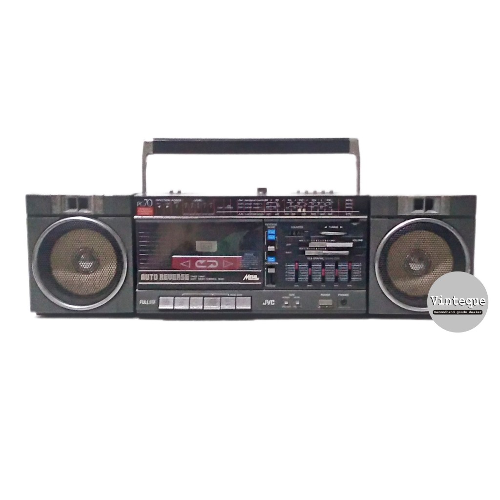 Jual Boombox Vintage Antik JVC PC-70 Original Japan Rare | Shopee Indonesia