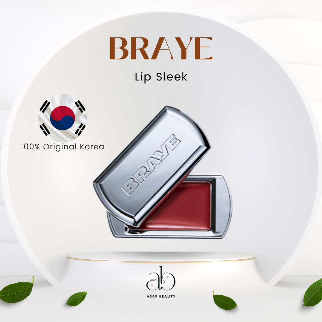 Jual [READY] Braye Lipsleek Lip Balm/ Cream Blush 3-in-1 Face Makeup ...