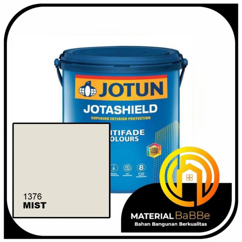 Jual Jotun Jotashield AntiFade 1376 Mist 2,5 liter l Cat Dinding Luar ...