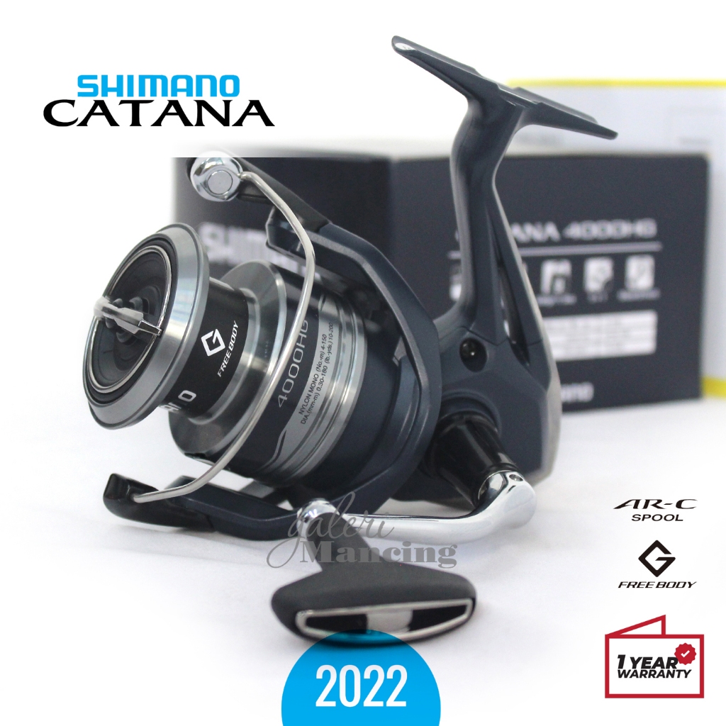 Jual Reel SHIMANO CATANA FE 1000 s/d 4000 HG XG [2022] Resmi | Shopee Indonesia
