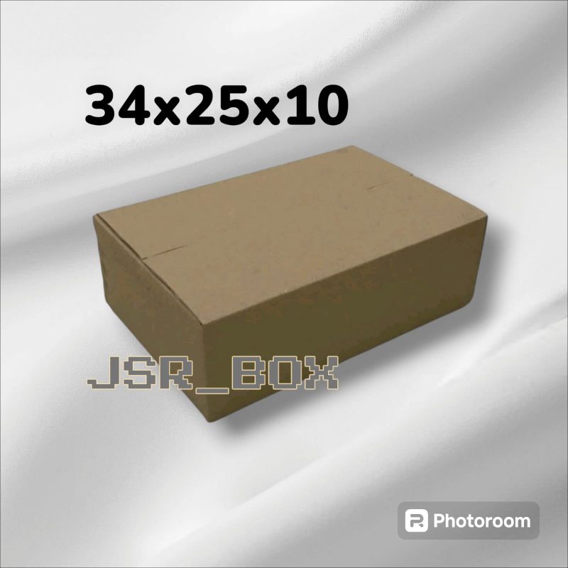 Jual kardus box packing 34x25x10 | Shopee Indonesia