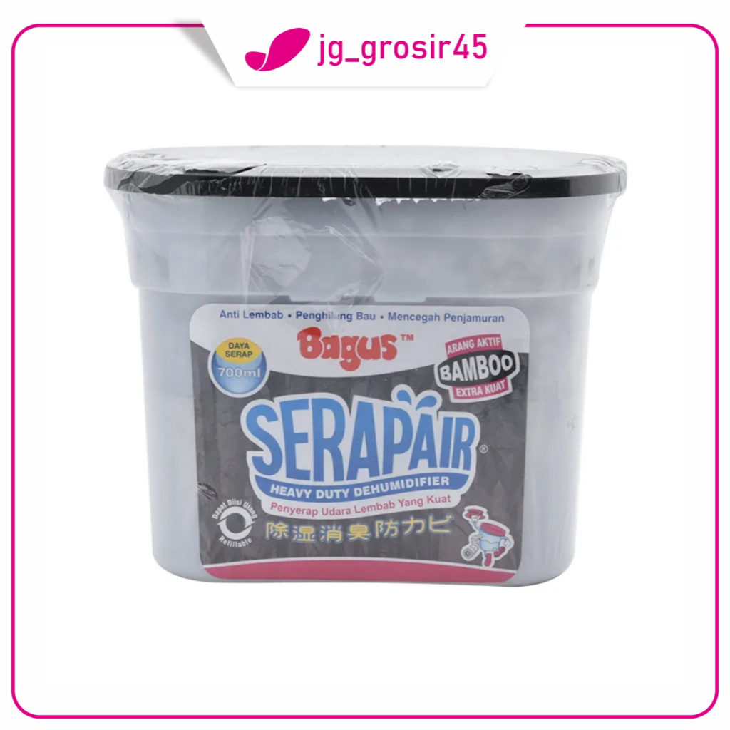 Jual BAGUS SERAPAIR 450 ML SQUARE BOX [ PERSEGI ] ANTI LEMBAB | Shopee ...