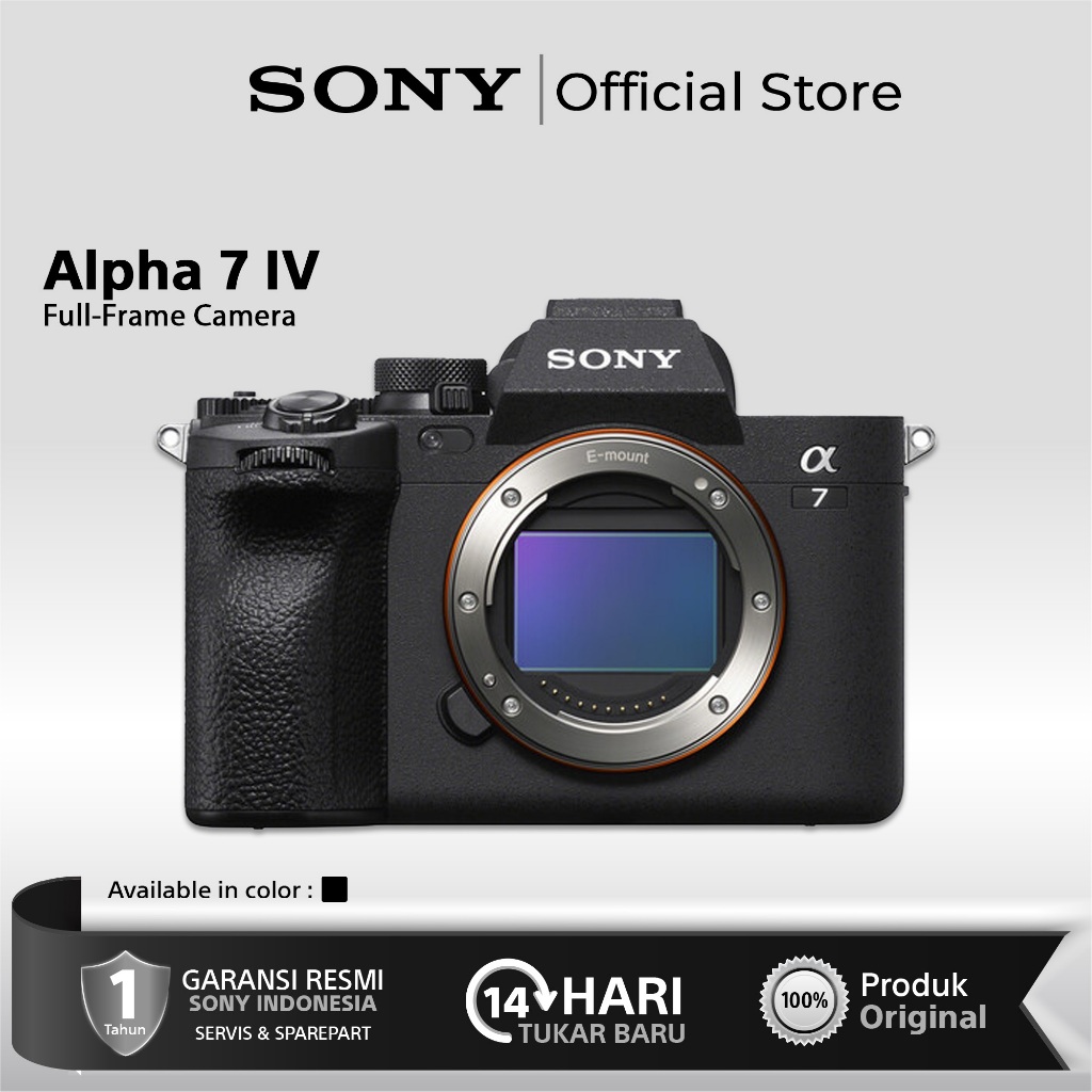 Jual Sony A7IV Body Sony Alpha A7 IV Mirrorless Camera A7M4 A7 Mark 4 | Shopee Indonesia
