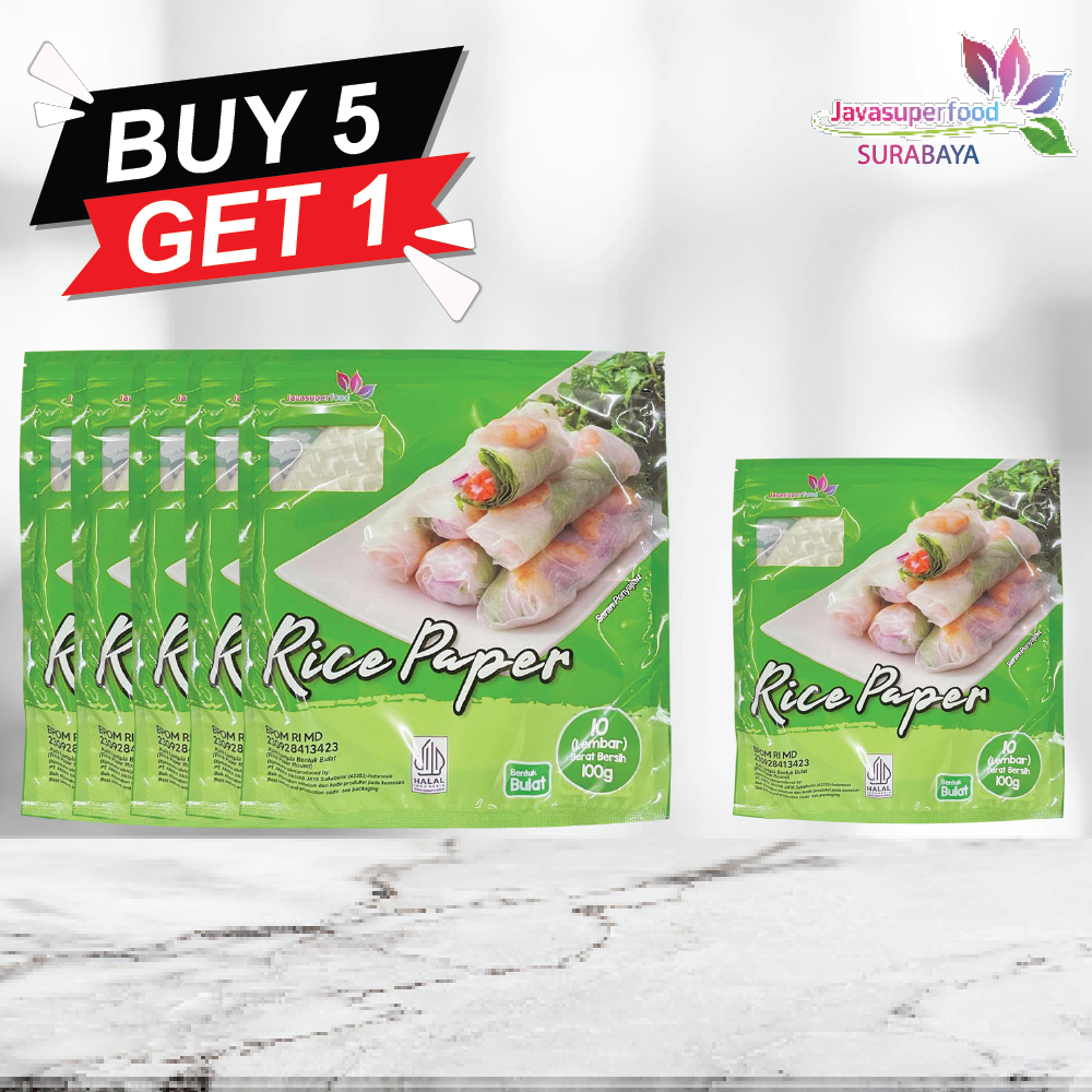 Jual [BELI 5 GRATIS 1] Banh Trang High Quality Rice Paper / Rice Paper ...