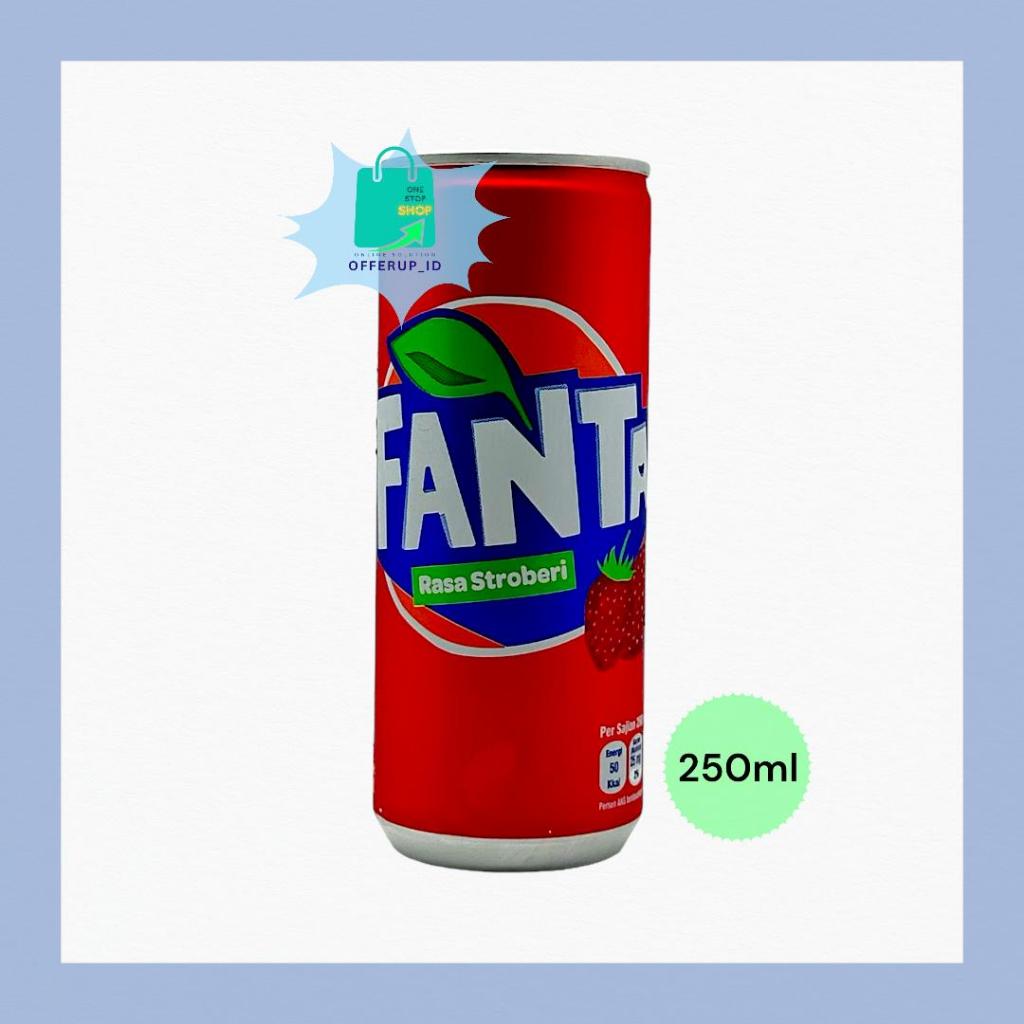 Jual SOFT DRINK KEMASAN KALENG 250ML SPRITE FANTA STROBERI | Shopee ...