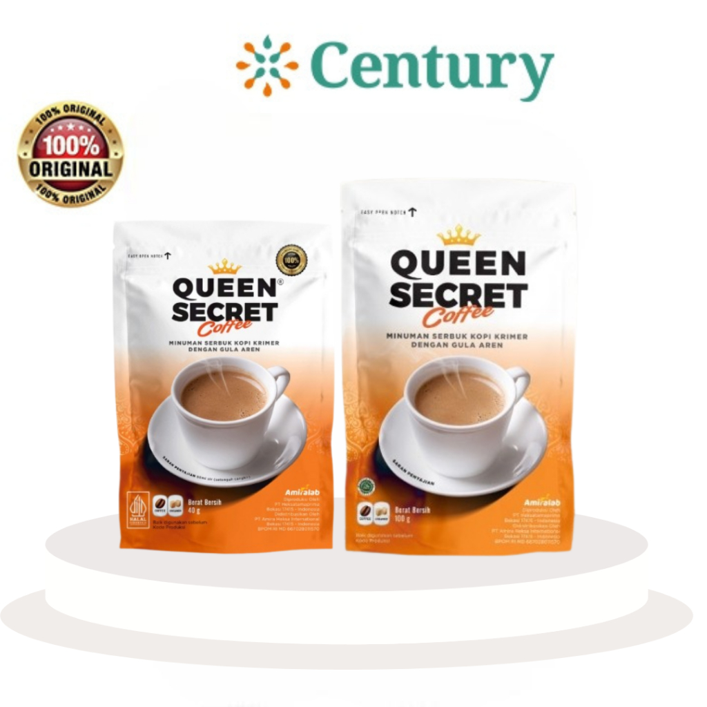 Jual QUEEN SECRET COFFE 40GR & 100GR / MINUMAN COFFE / MAKANAN ...