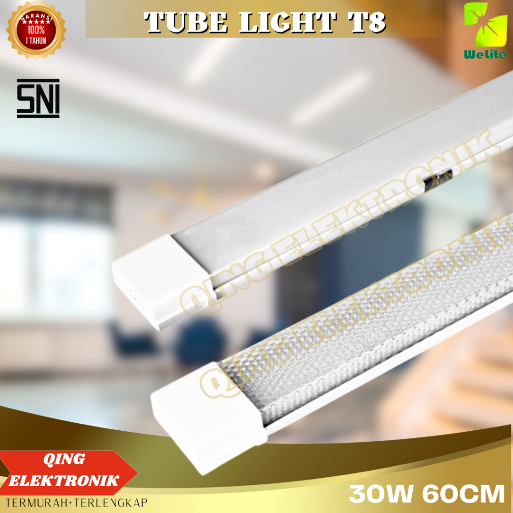 Jual Lampu TL Slim T8 LED Kotak Tubelight LED Linear T8 30W ...