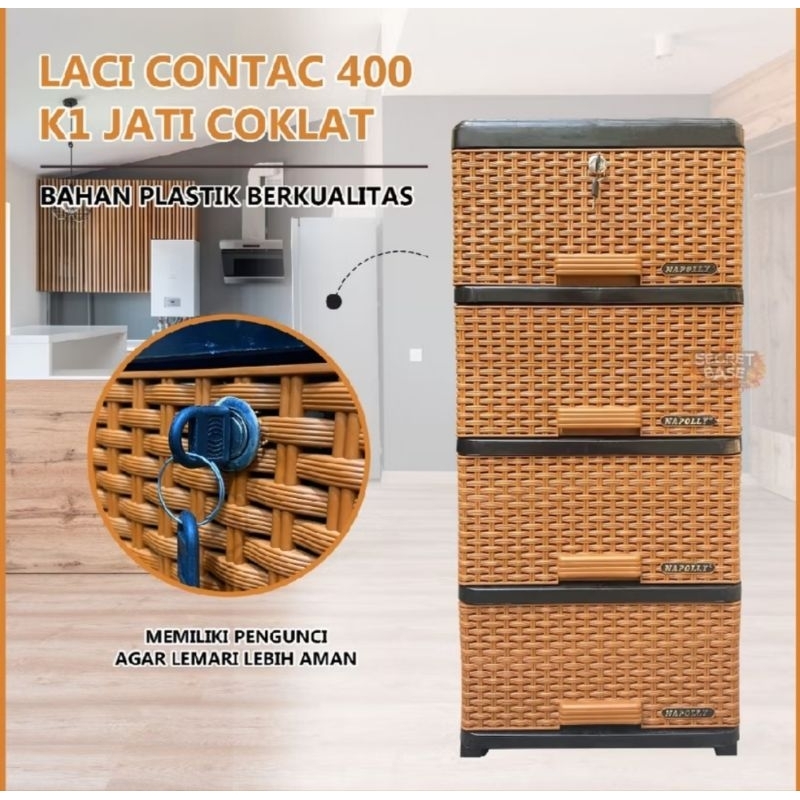 Jual Laci Napolly contac 400 K1 | Shopee Indonesia