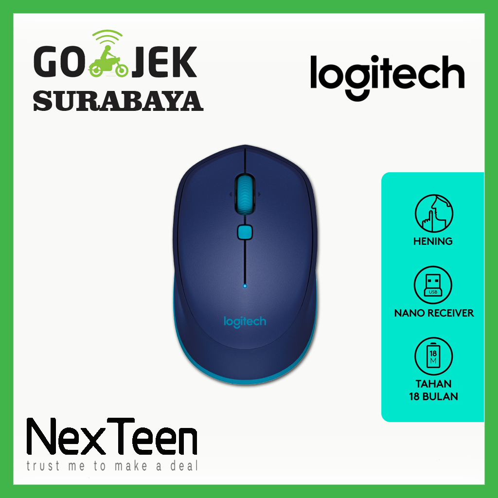 Jual Original Logitech M337 Mouse Wireless Bluetooth Windows & Mac - Blue | Shopee Indonesia