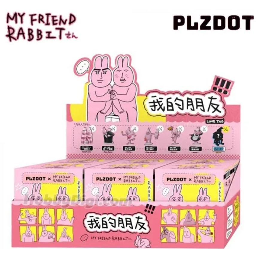 Jual My Friend Rabbit PlzDot - Opened Box (Pink Rabbit) | Shopee Indonesia