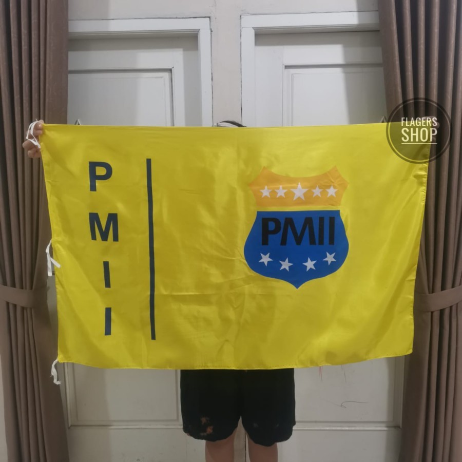Jual Bendera PMII / Pergerakan Mahasiswa Islam Indonesia 80x120 cm ...