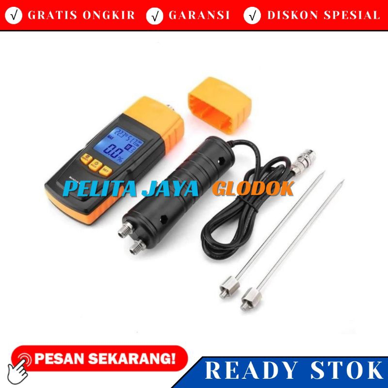 Jual Moisture Meter GM620 Benetech Wood Kayu Paper Kertas MC Tester ...