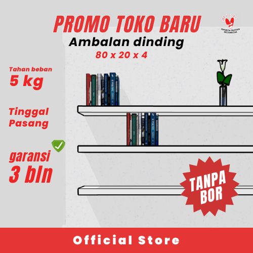 Jual CRAFTTURE | Rak ambalan Minimalis Hiasan dinding Papan Hambalan ...