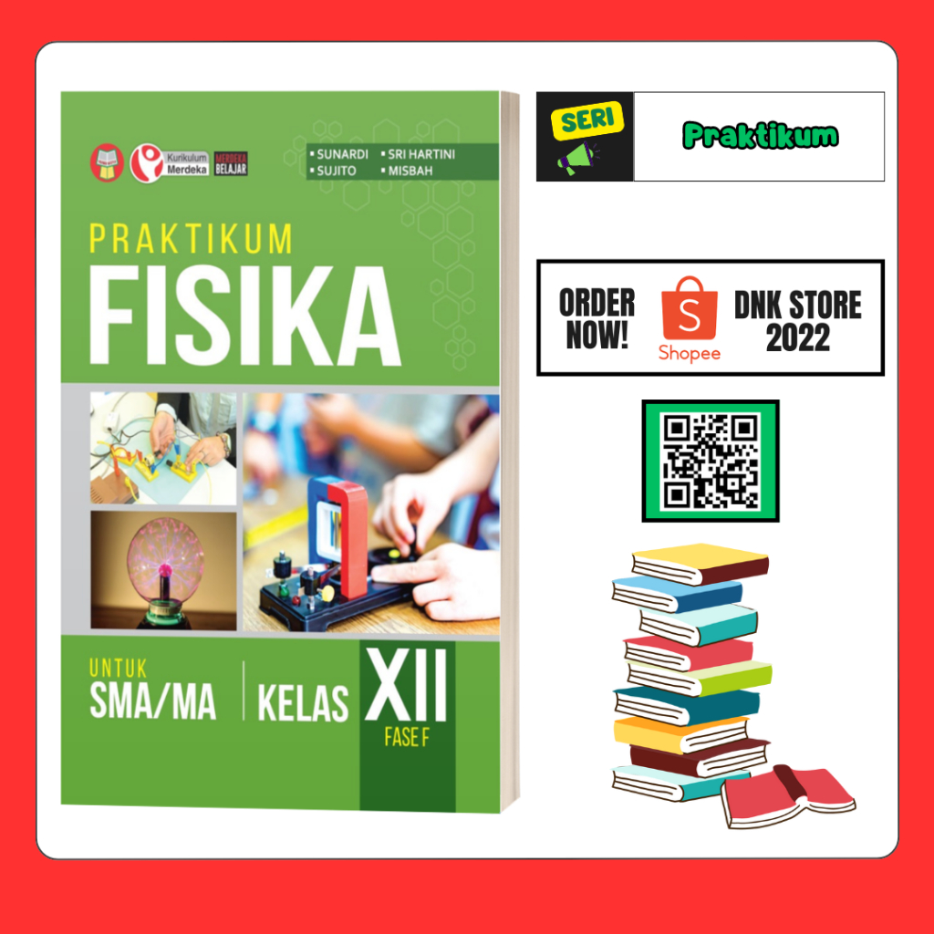 Jual Buku Praktikum Fisika SMA MA Kelas 12 Kurikulum Merdeka Fase F | Shopee Indonesia